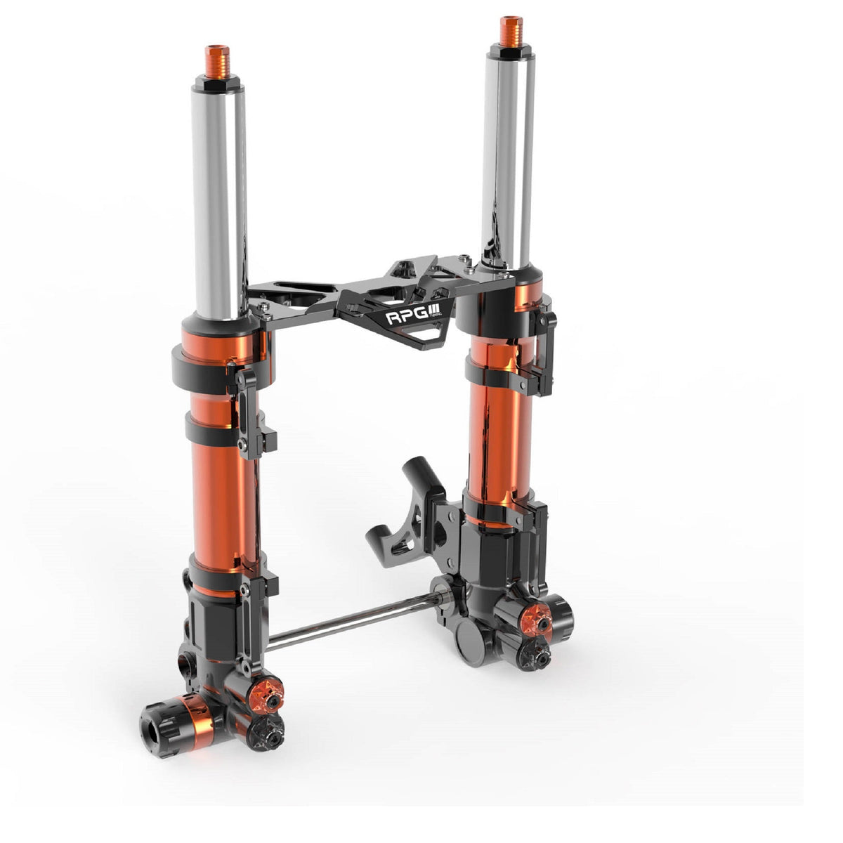 Gabelholme RPG Adjustable Racing Fork CNC Holme / Yamaha Aerox ...